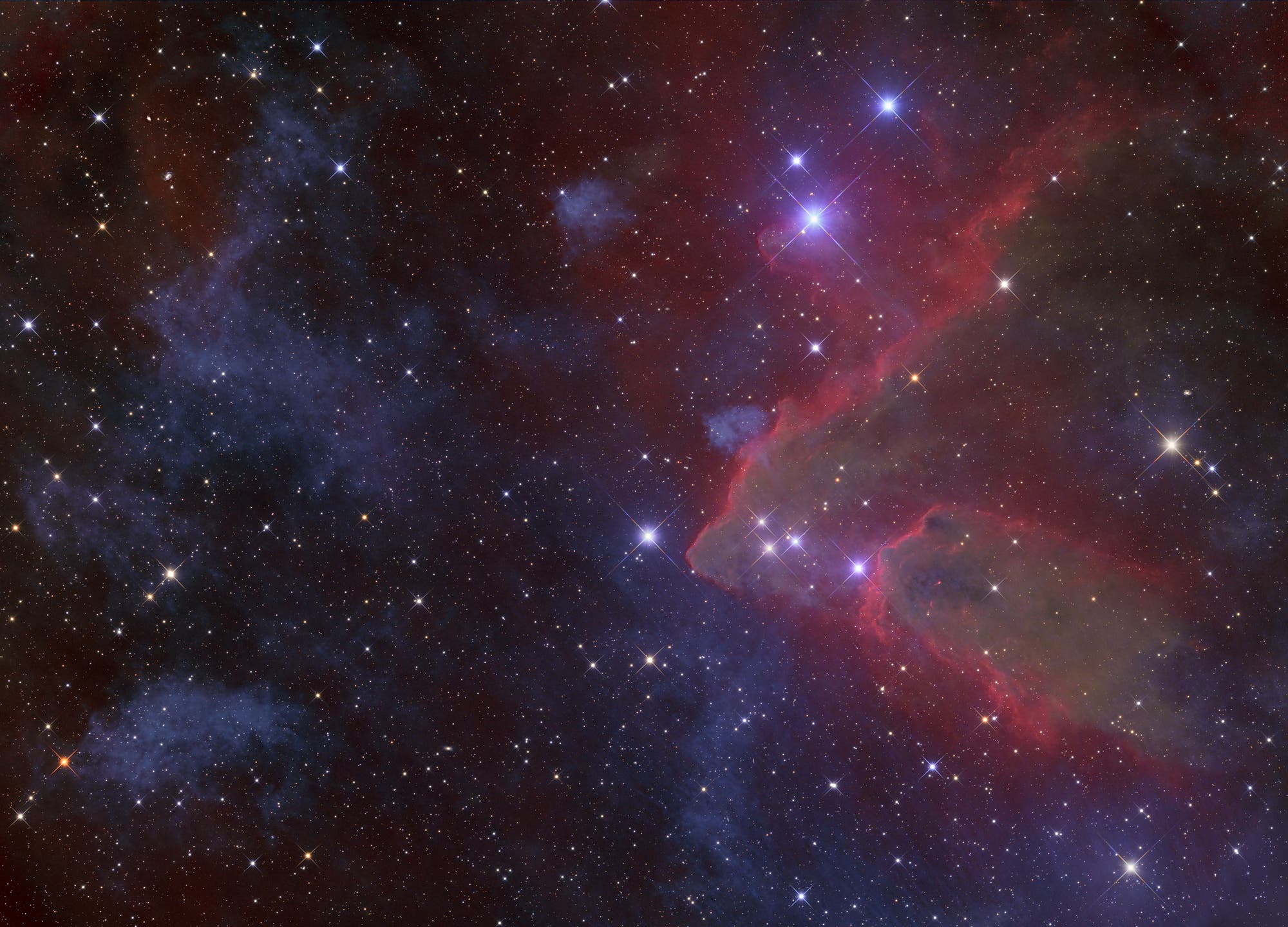 Sh2-278 im Sternbild Orion - Spektrum der Wissenschaft